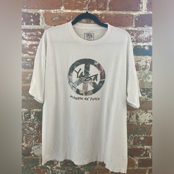 Shirts | Yasa Increase Da Peace Cotton Shirt T Shirt | Poshmark